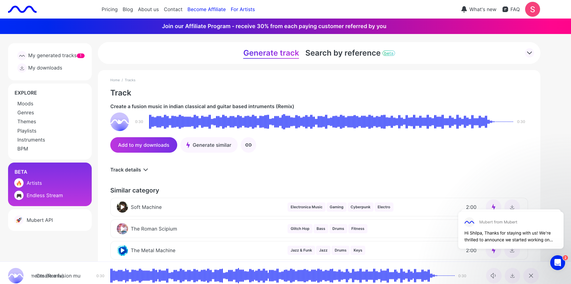 Suno vs. Mubert: The Better AI Music Generator for Content Creators?